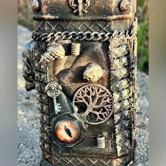 Hand Crafted | Other | New Potion Steampunk Mixed Media Spell Bottle ...